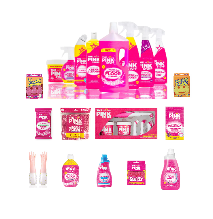 The Pink Stuff Ultimate Cleaning Set - The entire assortment ...